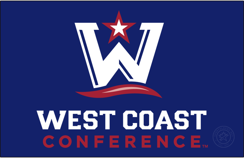 West Coast Conference Primary Dark Logo - NCAA Conferences (NCAA Conf ...