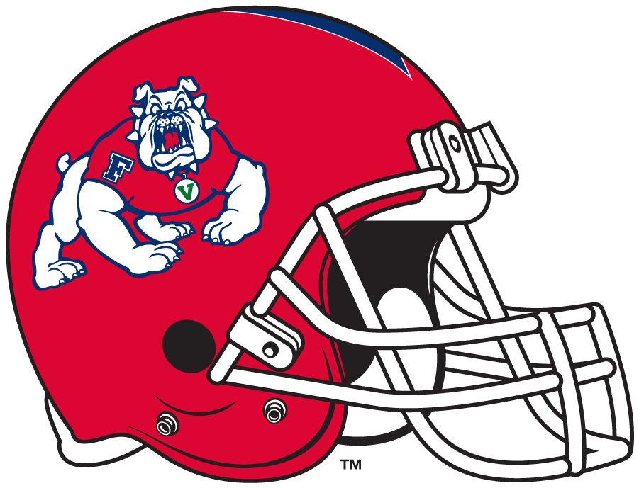 Fresno State Bulldogs Helmet - NCAA Division I (d-h) (NCAA d-h) - Chris ...