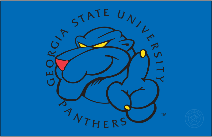 Georgia State Panthers Primary Dark Logo - NCAA Division I (d-h) (NCAA ...