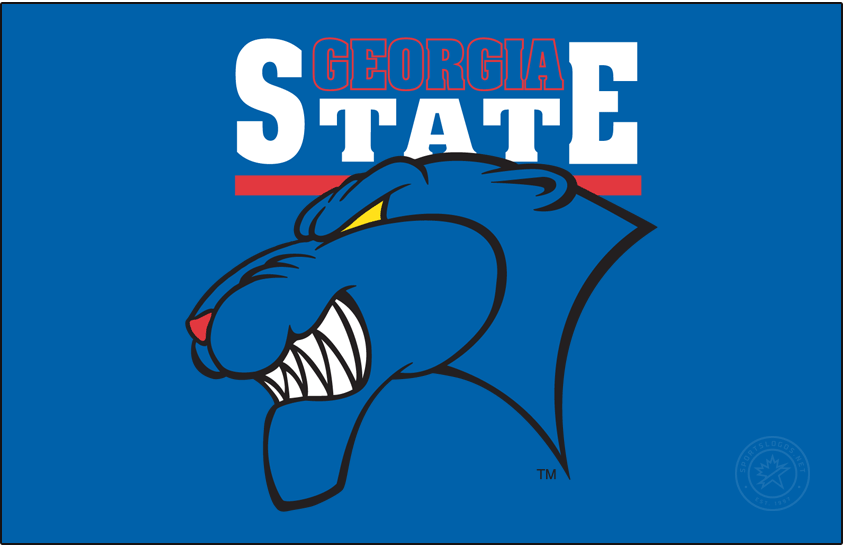 Georgia State Panthers Primary Dark Logo - NCAA Division I (d-h) (NCAA ...