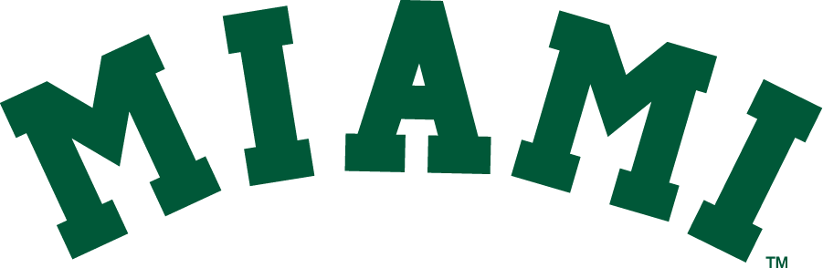 Miami Hurricanes Logo - Wordmark Logo - NCAA Division I (i-m) (NCAA i-m ...