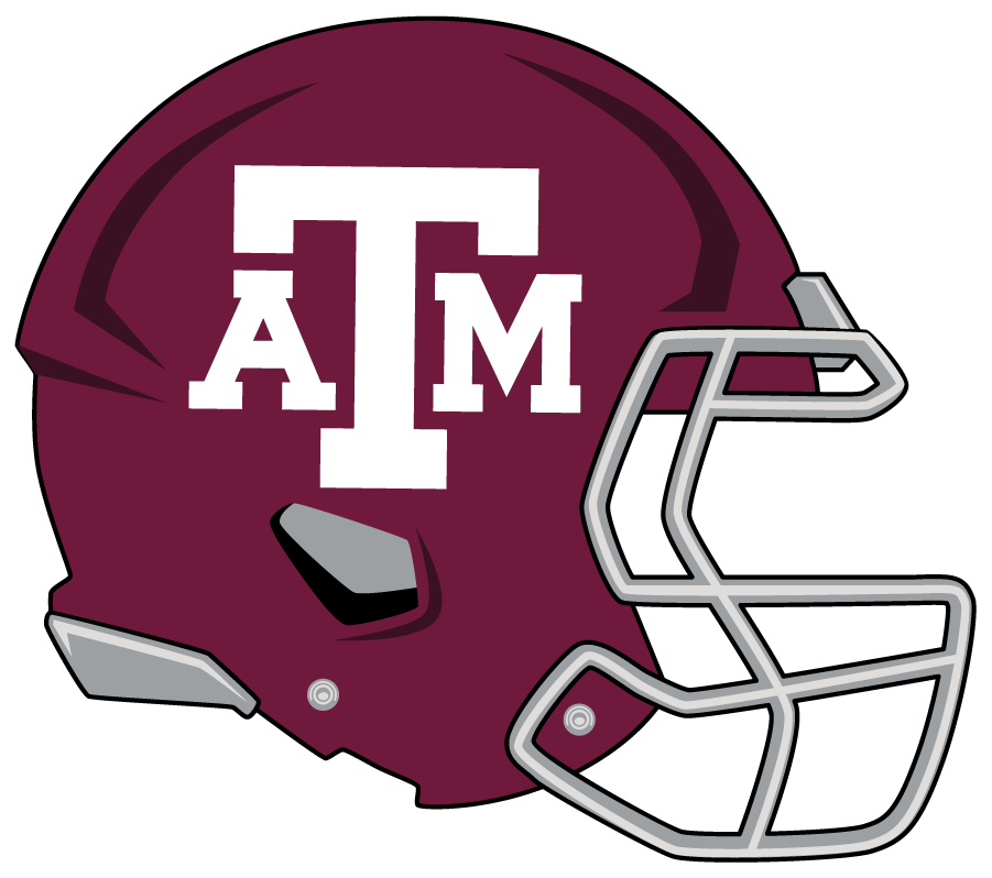 Texas A&M Aggies Helmet - NCAA Division I (s-t) (NCAA s-t) - Chris ...