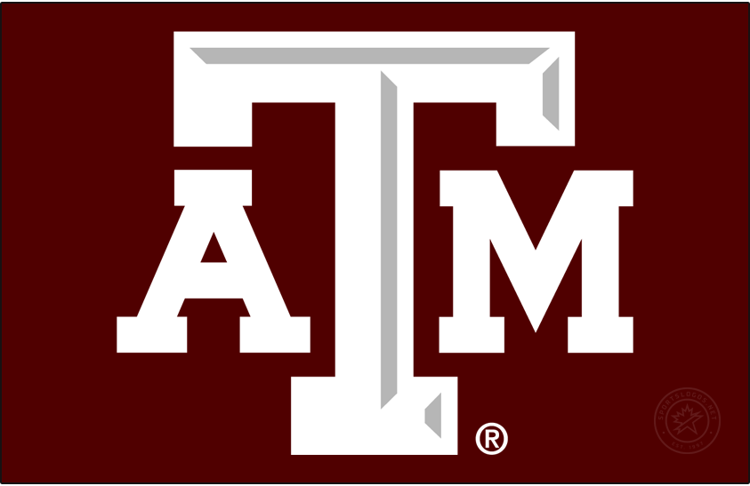 Texas A&M Aggies Primary Dark Logo - NCAA Division I (s-t) (NCAA s-t ...