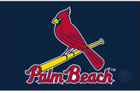 Palm Beach Cardinals Logo - Primary Dark Logo - Florida State League (A ...