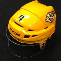 Predators Add Yellow Helmet to Home Uniform – SportsLogos.Net News