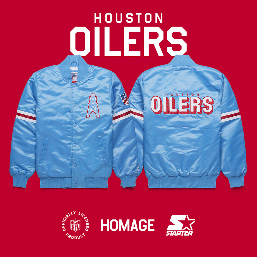 Homage Brings Back Classic Satin NFL Starter Jackets – SportsLogos.Net News
