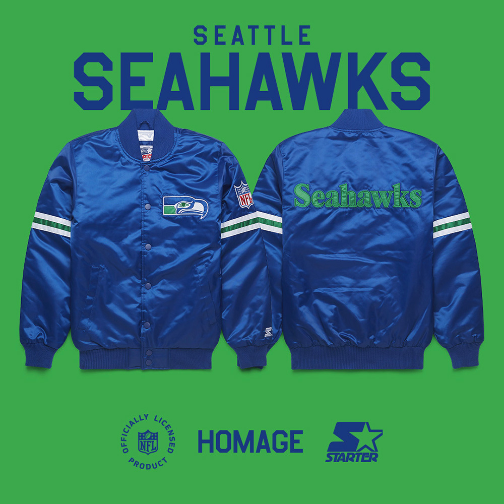 Homage Brings Back Classic Satin NFL Starter Jackets – SportsLogos.Net News
