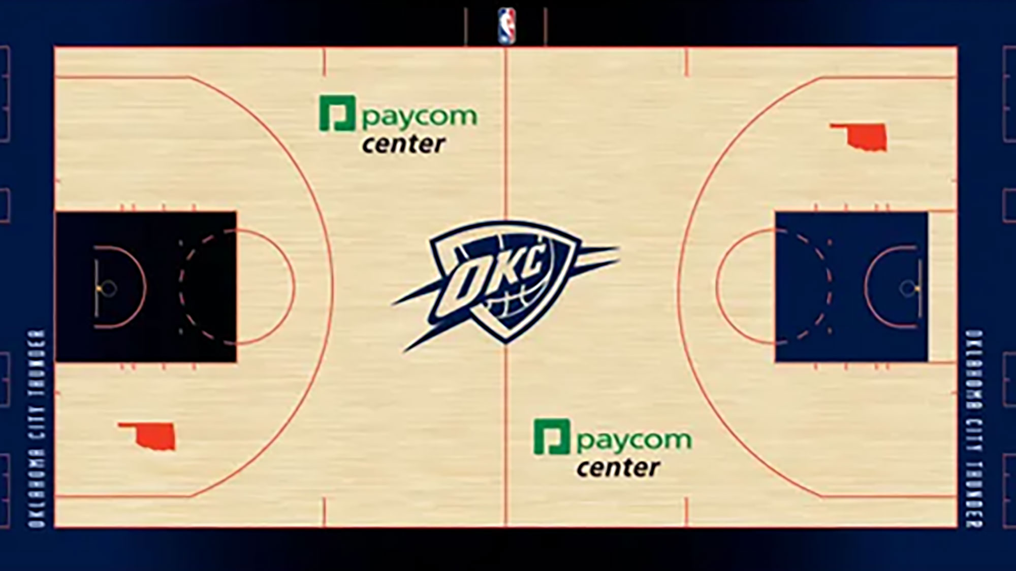 Thunder Basketball Court