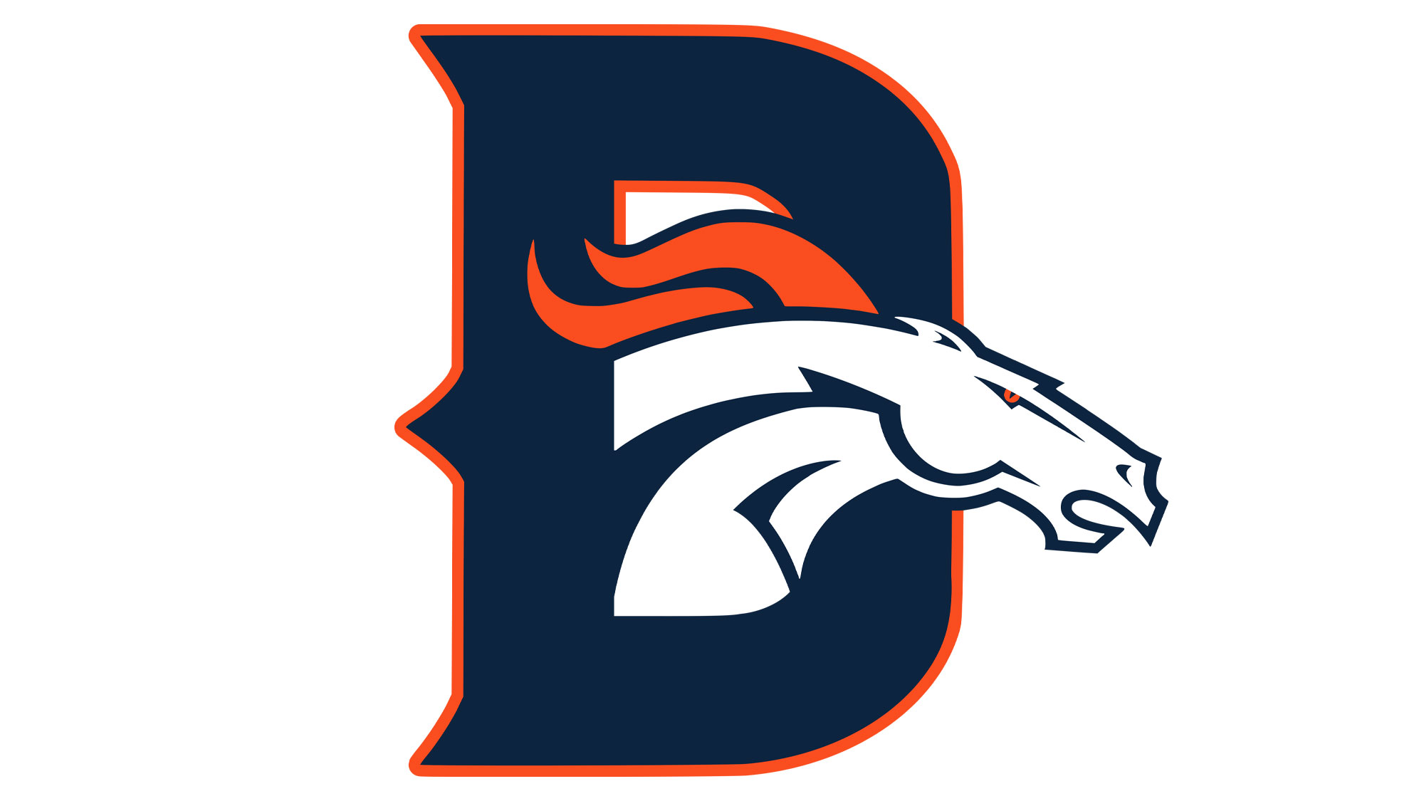 Football Broncos Logo