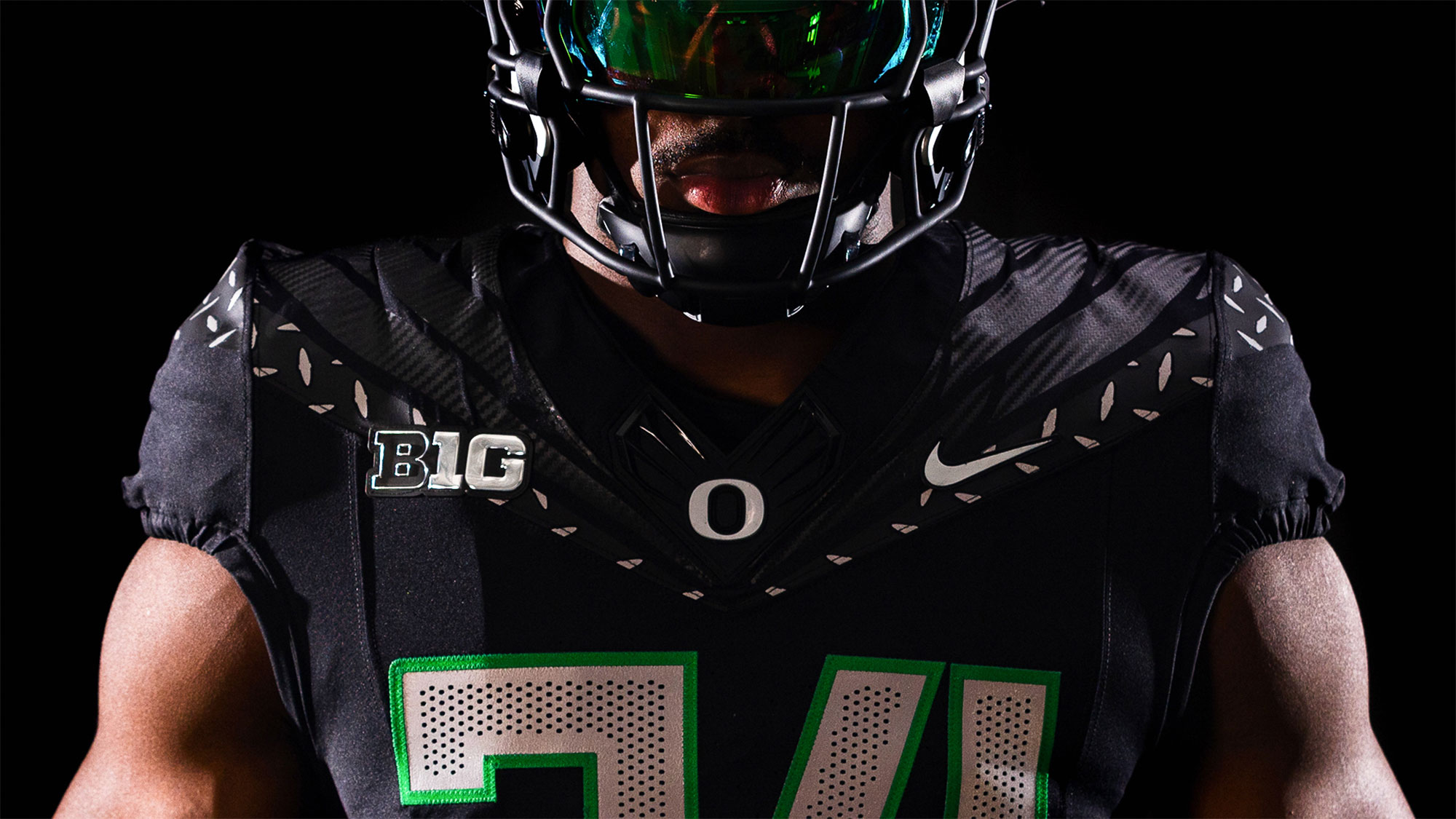 Oregon Ducks New Football Helmets 2024