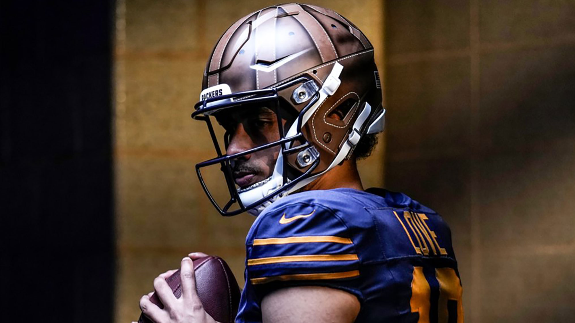 Packers Helm Logo Green Bay Packers 3D Illuminated NFL Metal Sign Wall